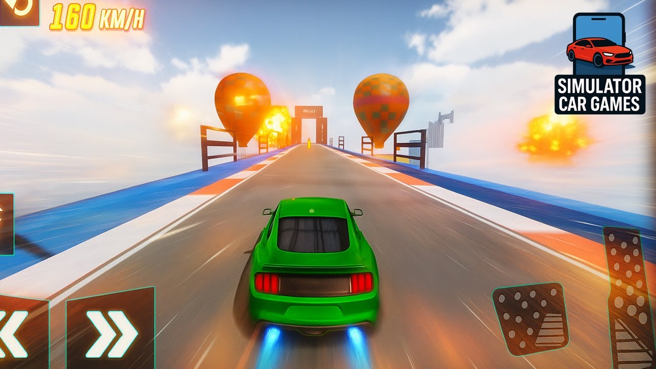 IMPOSSIBLE Muscle Car Stunts 2020 – Mega Ramp Jumps, Crashes & Extreme ...