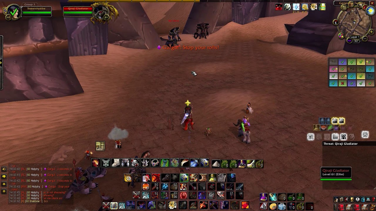 WoW CLassic ERA AQ20 Warrior POV - YouTube