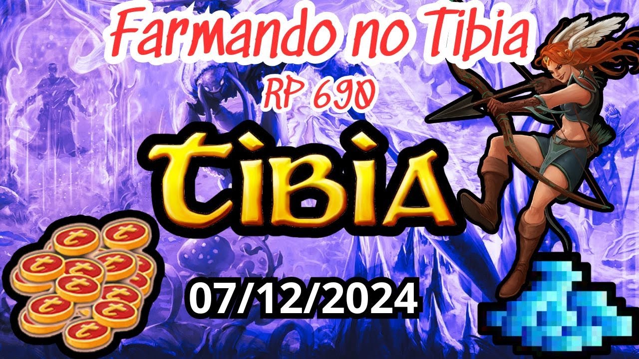 Farmando no Tibia - 690 RP #08. 07/12/2024. #tibia #tibiagame # ...
