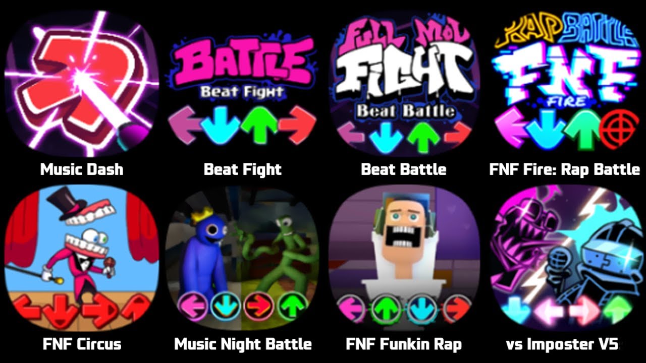 FNF Pomni, FNF Digital Circus, Music Night Battle, FNF Catnap, Music ...