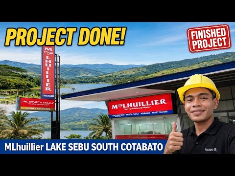 PROJECT DONE! MLhuillier Lake Sebu Turnover | Finished Construction Project