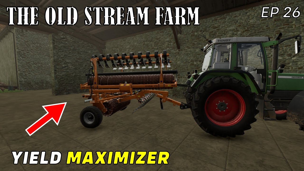 Rolling The Fields To Increase The Yield | The Old Stream Farm | FS22 ...