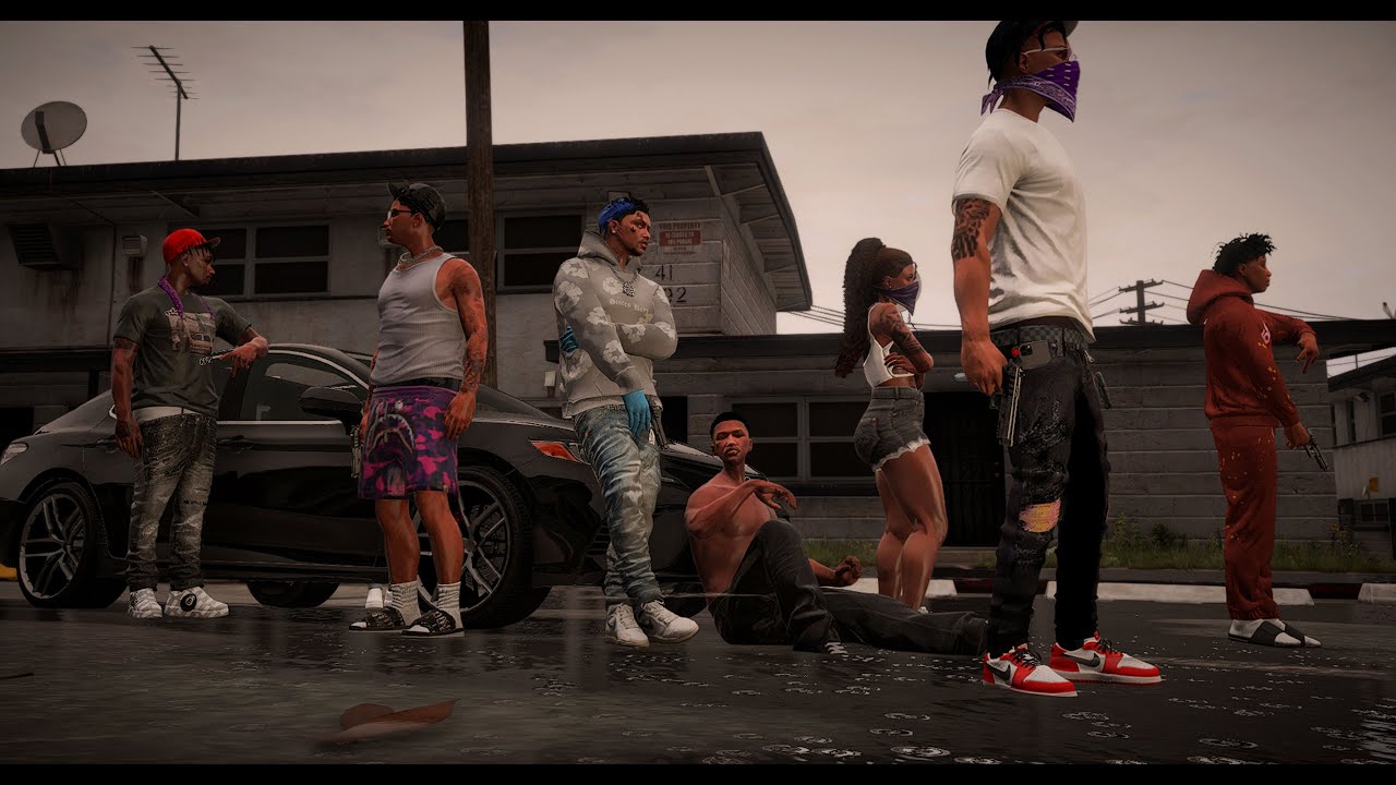 gang gang gang #executiverp #98th #grapestreet #fivem #gtarp - YouTube