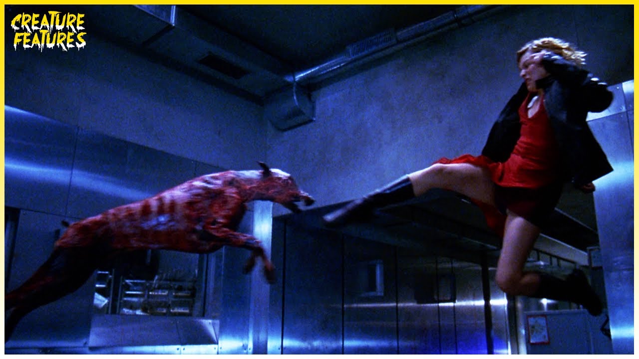 Alice Is Attacked By Mutant Dogs | Resident Evil (2002) | Creature ...