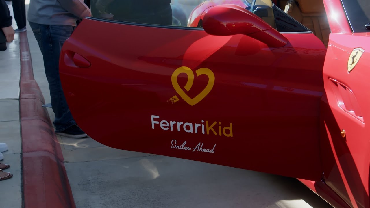 Ferrari Kid At La Cantera 2023 - YouTube