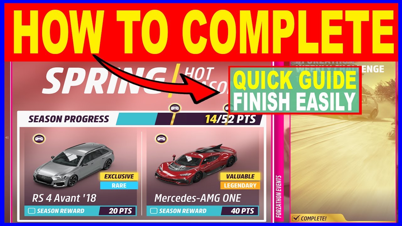 Forza Horizon 5 Spring Season Festival Playlist - How to Complete Guide ...