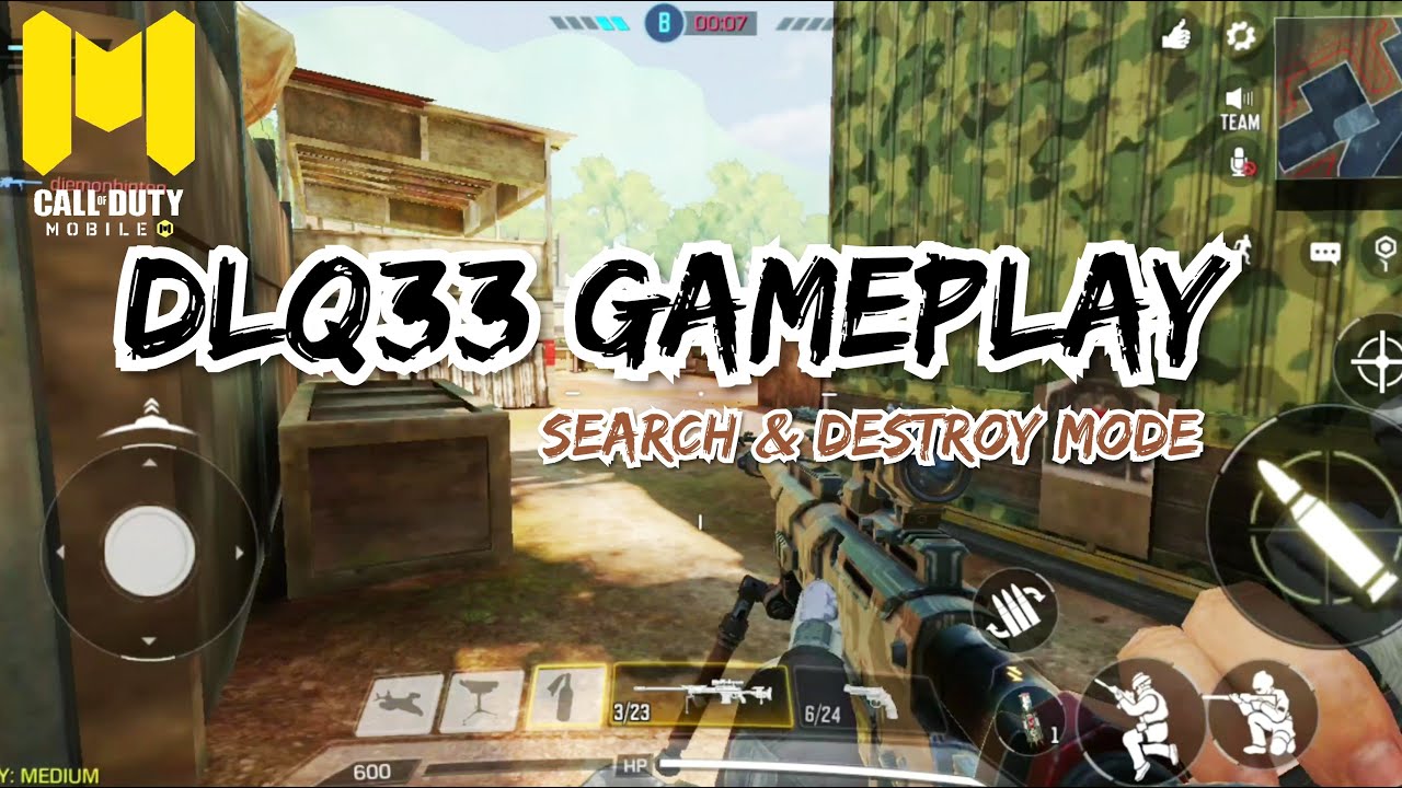 [GAMEPLAY CODM] DLQ33 di Search and Destroy mode - CODM Indonesia - YouTube