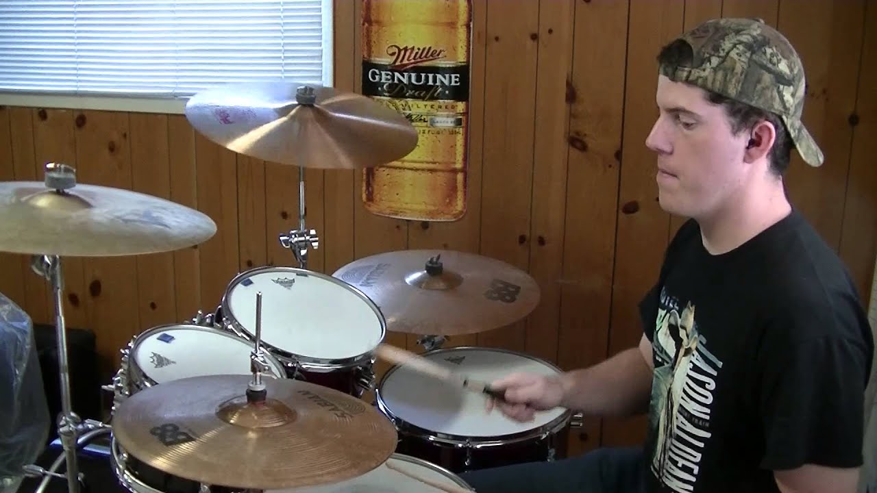 LUKE BRYAN "Crash My Party" (Drum Cover) - YouTube