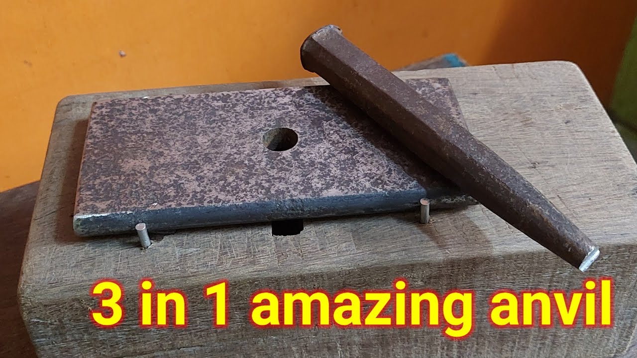 how to make 3in1 amazing anvil / 3 प्रकार इस्तेमाल किया जाता है ये ...