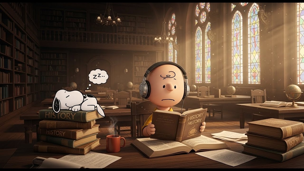 Studying with Snoopy & Charlie Brown: Lofi Beats to Focus & Chill 📚🎧 ...