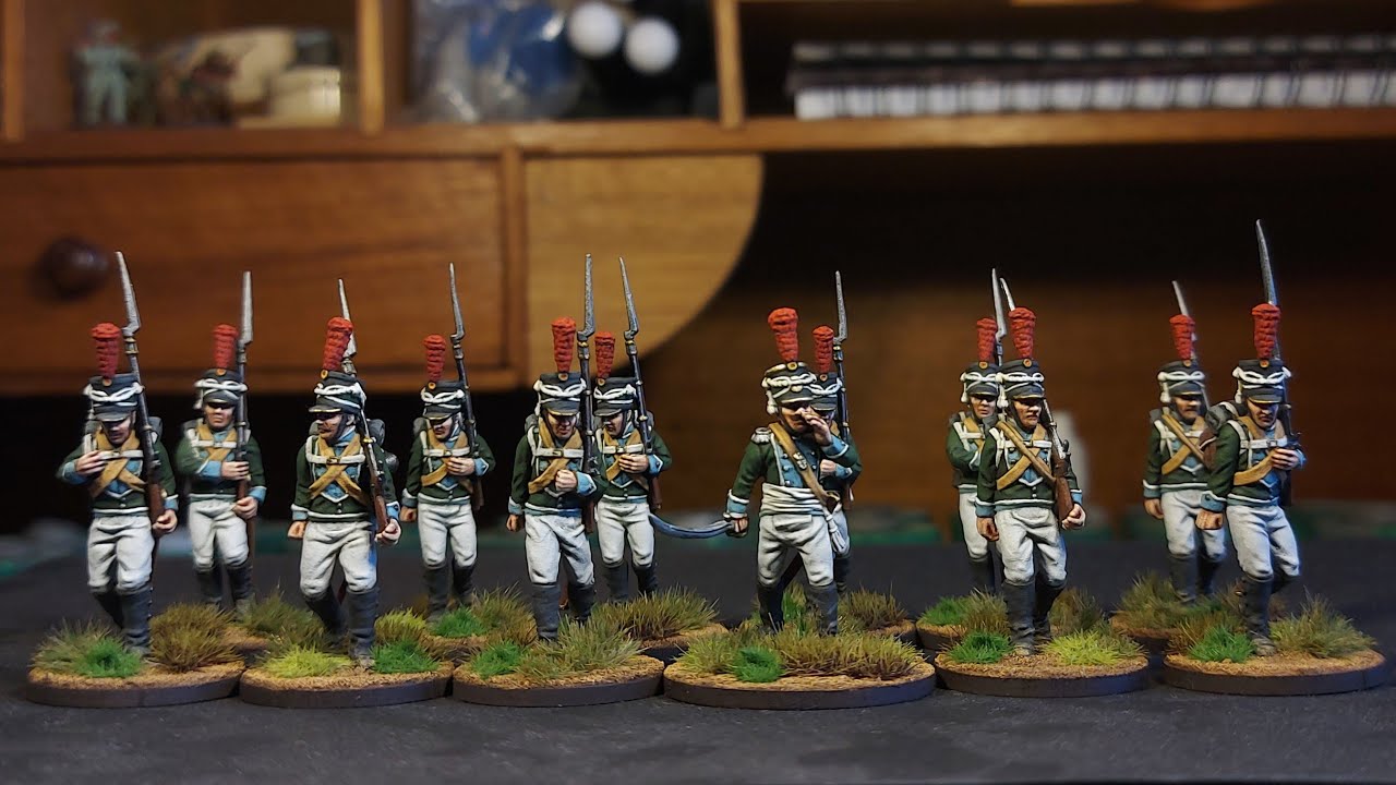 Napoleonic Wurttemberg Light Infantry | Piano Wargames Miniatures 28mm ...
