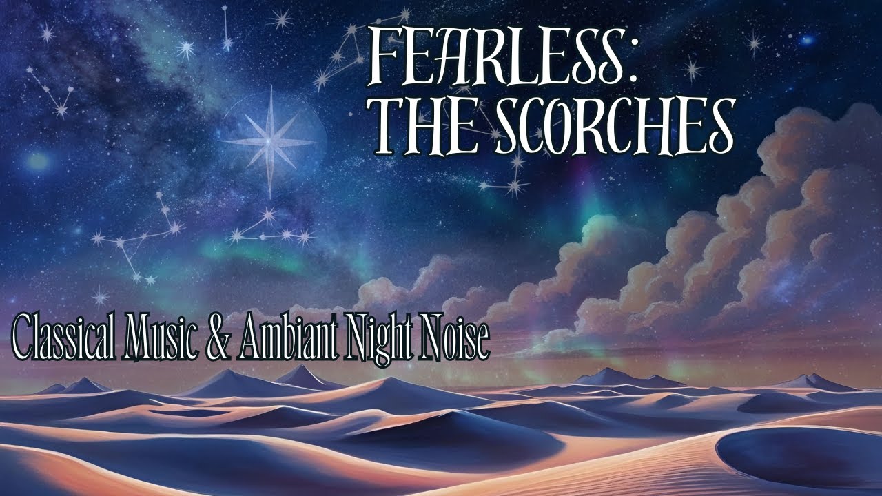 The Scorches at Night 🌌 | Starry Desert Ambience & Classical Music ...