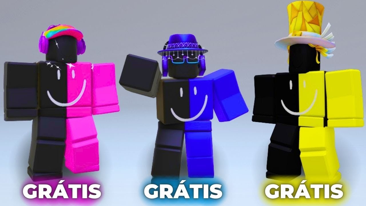 COMO FAZER SKIN GRÁTIS DUO COLORIDA NO ROBLOX!😮 *NOVOS ITENS GRÁTIS ...