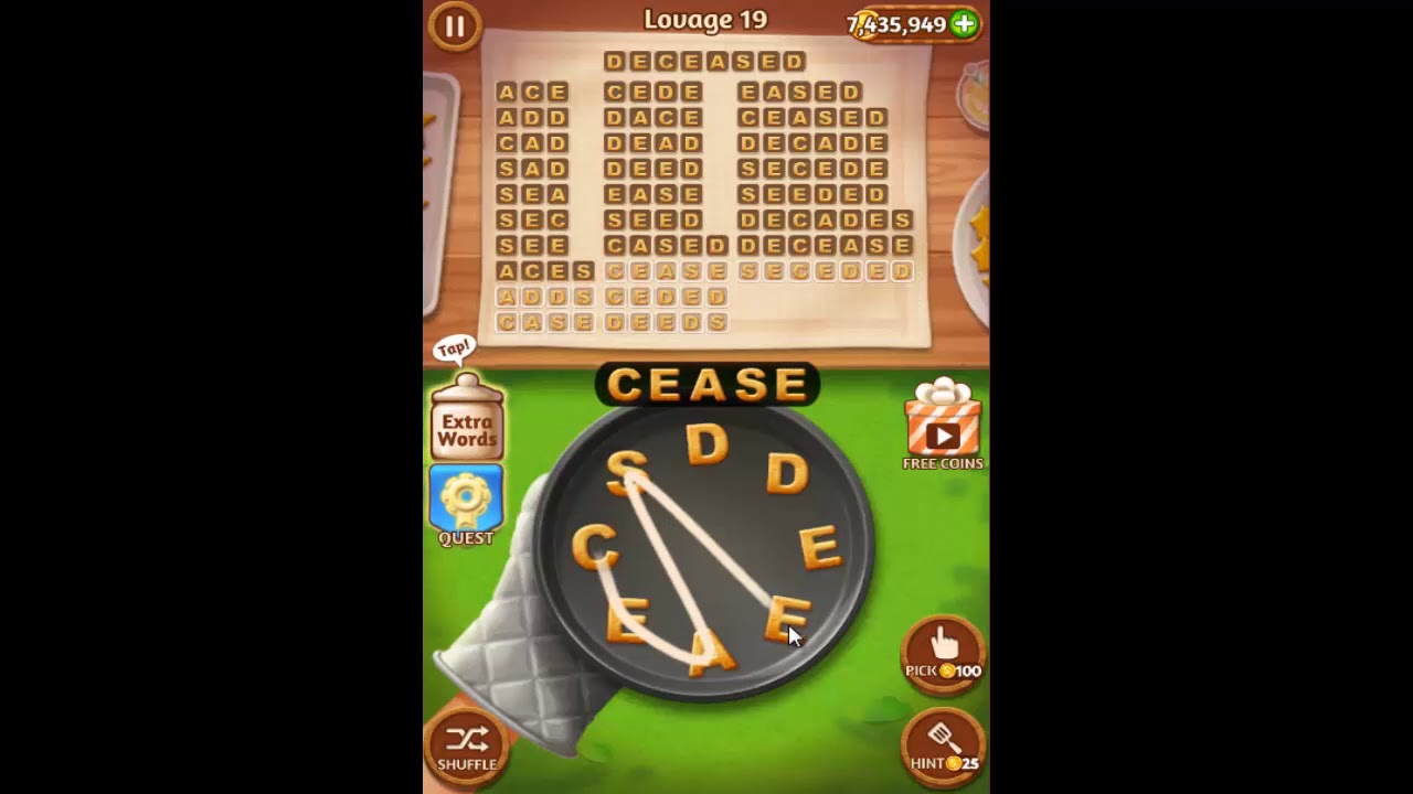 Word Cookies Lovage Level 19 Answers - YouTube