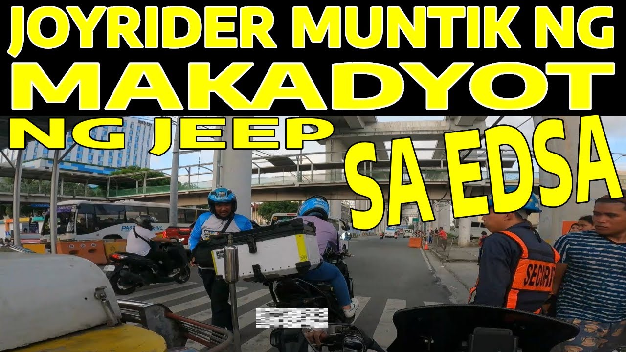 JOYRIDER MUNTIK NG MABUNGO NG JEEP SA EDSA | CUBAO TO NOVA RIDE - YouTube