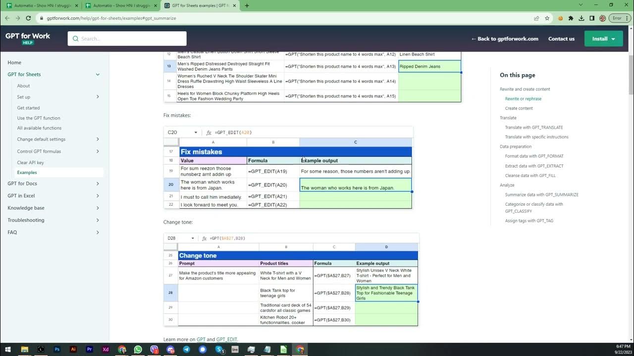Automatio + SpreadSheet + ChatGPT - YouTube