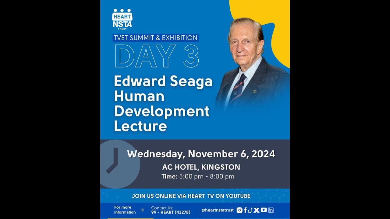 Edward Phillip Seaga Human Development Lecture - YouTube