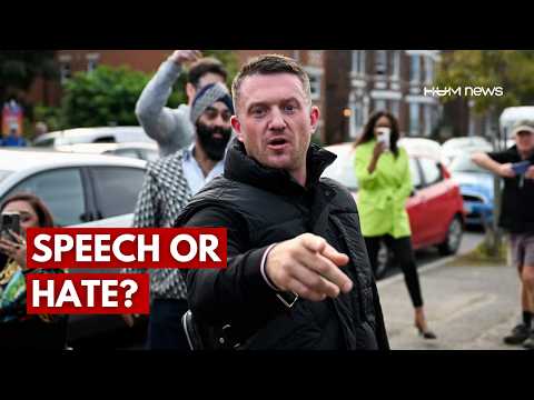 Protesters Demand ‘No Platform’ for Tommy Robinson at Oxford Union 4k