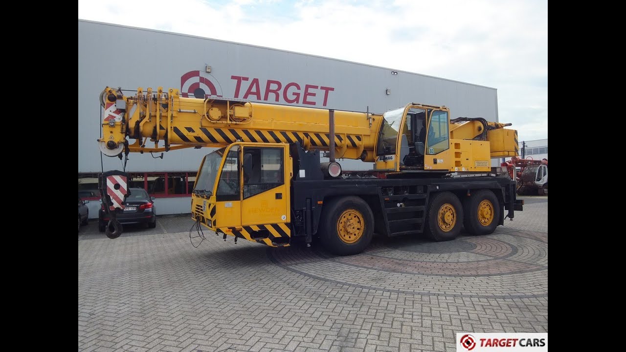 775396 DEMAG / TEREX AC50-1 MOBILE 50T 40M 6x6x6 ALL TERRAIN CRANE 09 ...