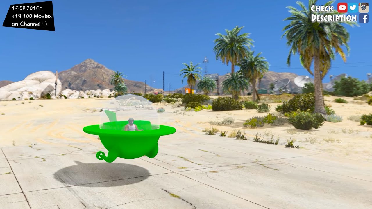 The Jetsons Flying Car 1.0 - GTA V MOD | 2.7K / 1440p ! _REVIEW - YouTube