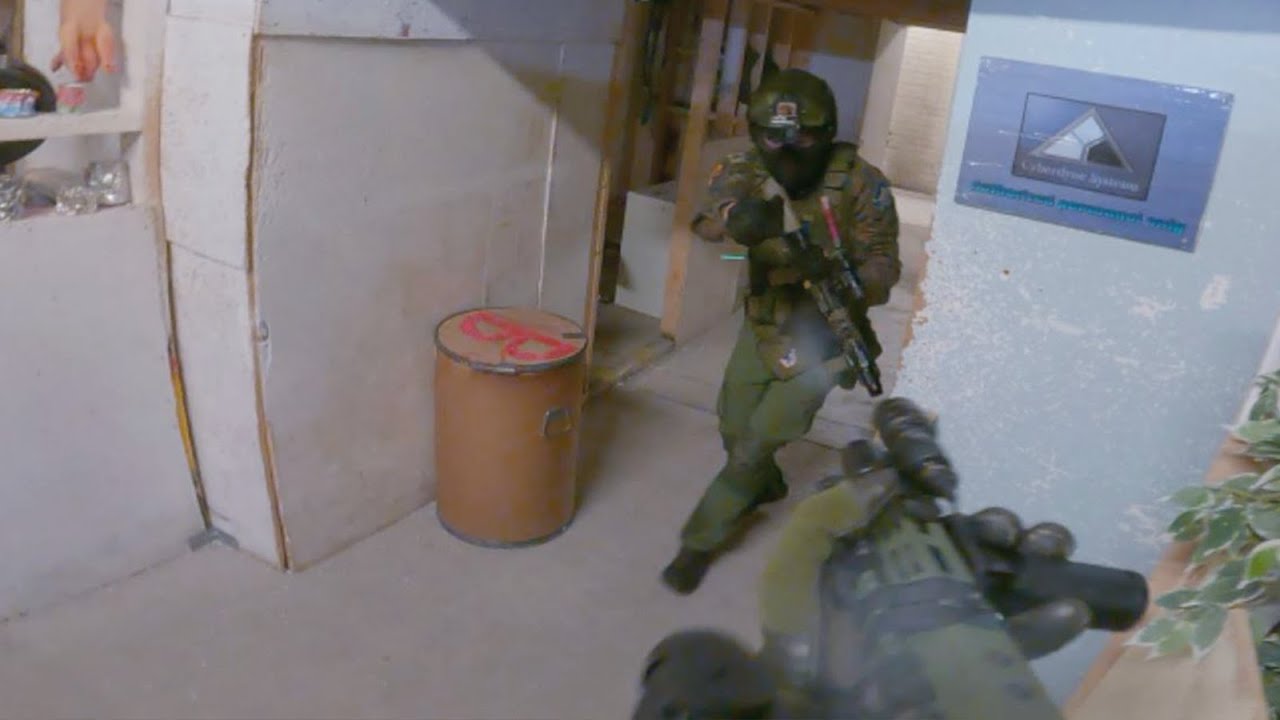 CQB GoPro Helmet Cam Footage - Close Combat Carnage - YouTube