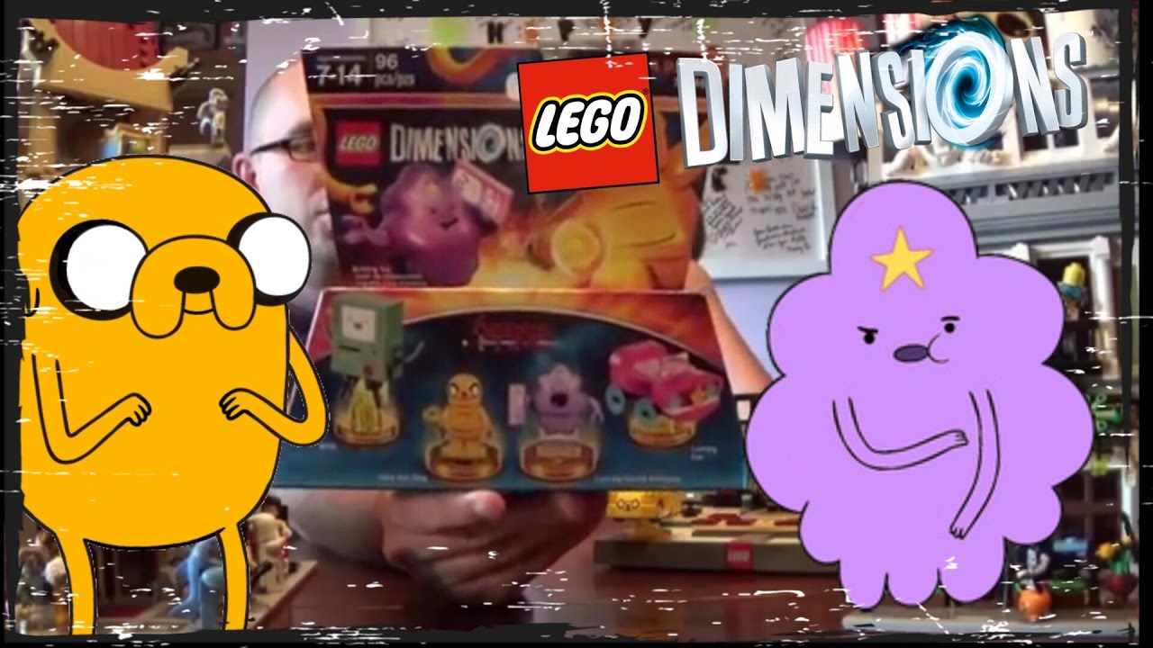 LEGO DIMENSIONS ADVENTURE TIME TEAM PACK UNBOXING, FAST BUILD, AND GAME ...