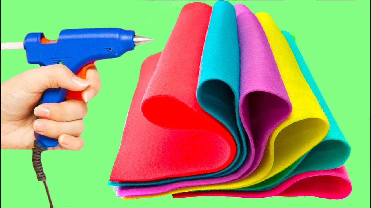 9 IDEIAS INCRÍVEIS COM FELTRO | ARTESANATO COM FELTRO FÁCIL| IDER ALVES ...