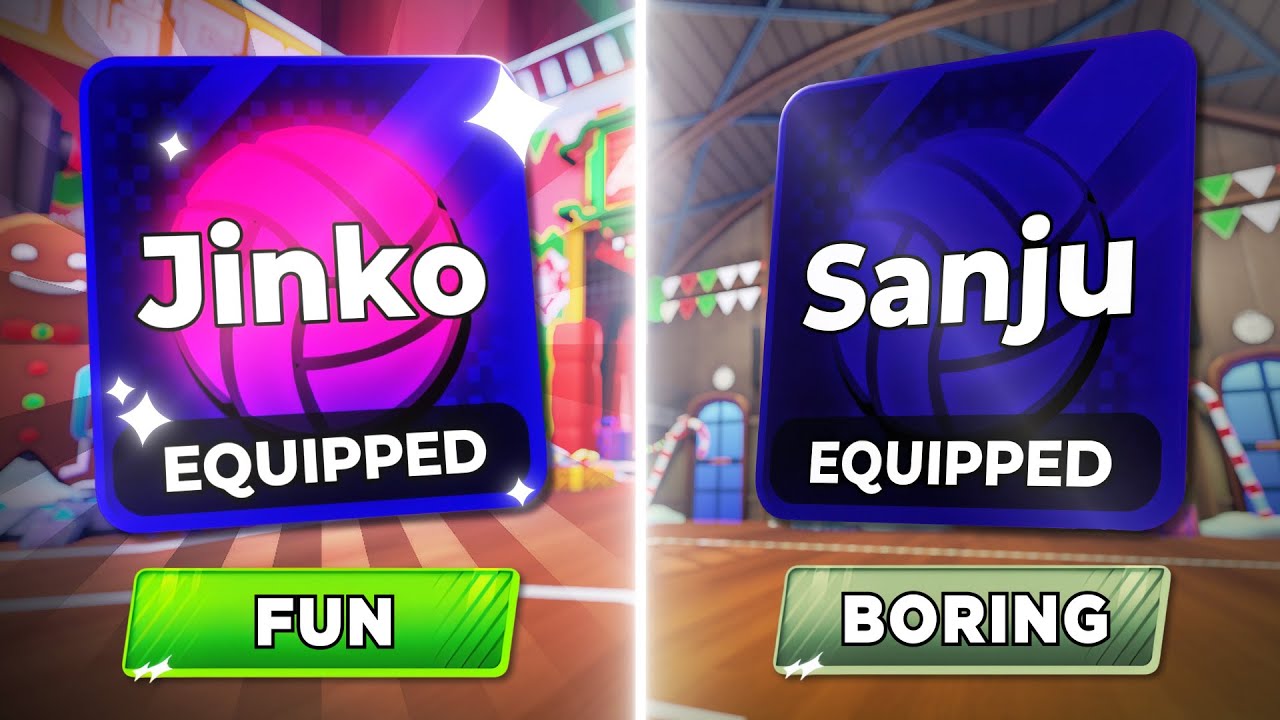 THE MOST FUN VS BORING STYLES IN VOLLEYBALL LEGENDS - YouTube