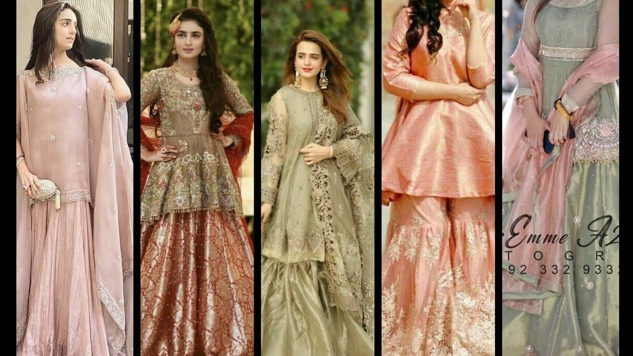 TopTop 50+ latest sharara& gharara designs|2022new sharara and ghara ...