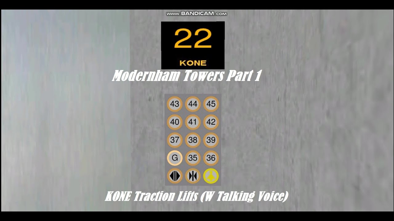 Beno Skyscrapersim Modernham Towers Part 1 KONE Elevators - YouTube