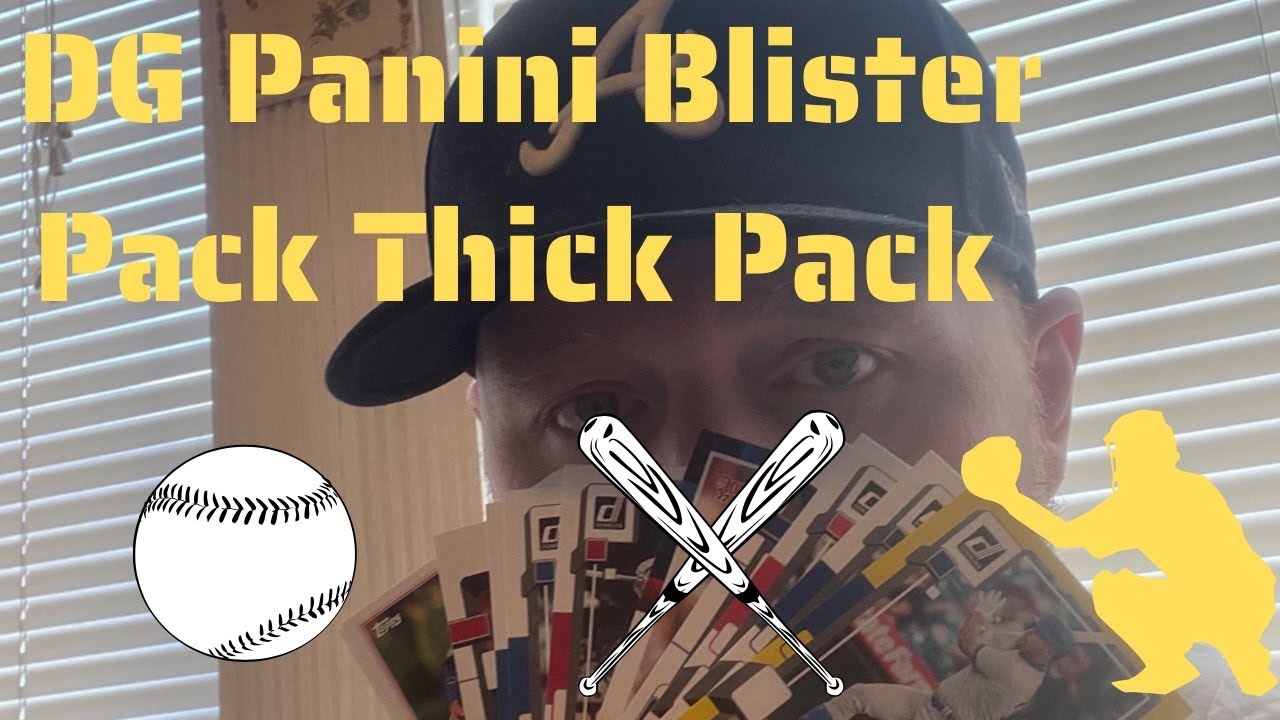2022 Panini Baseball Blister Pack Dollar General. One Of The Packs Is ...