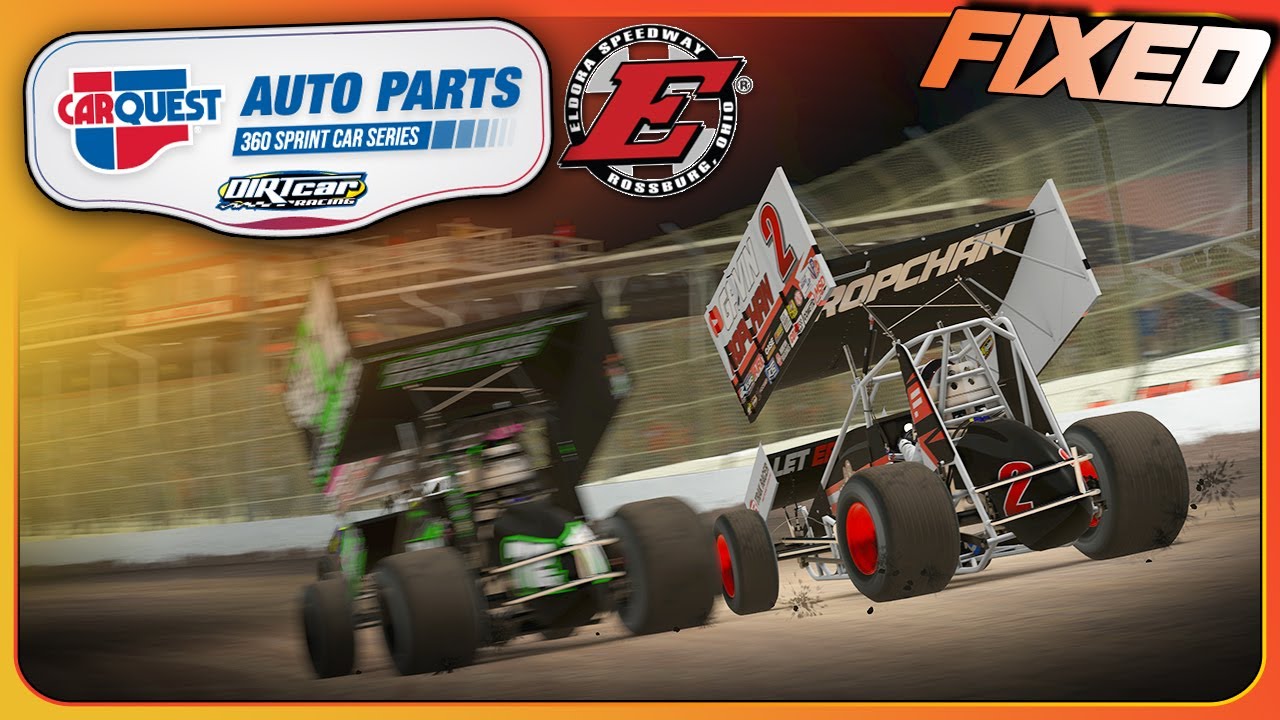 360 Sprint Car Series - Eldora Speedway - iRacing Dirt - YouTube