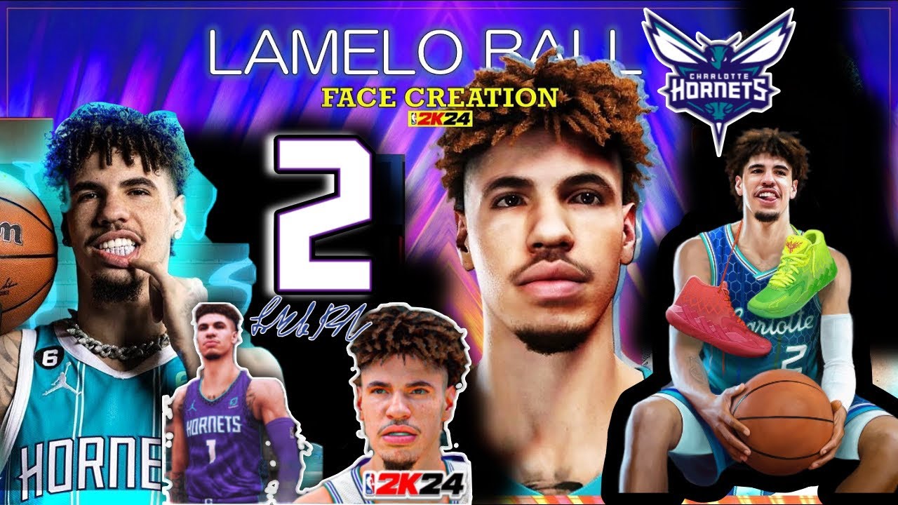 Lamelo Ball Face Creation In 2K24 - *NEW* Lamelo Ball Face Creation In ...