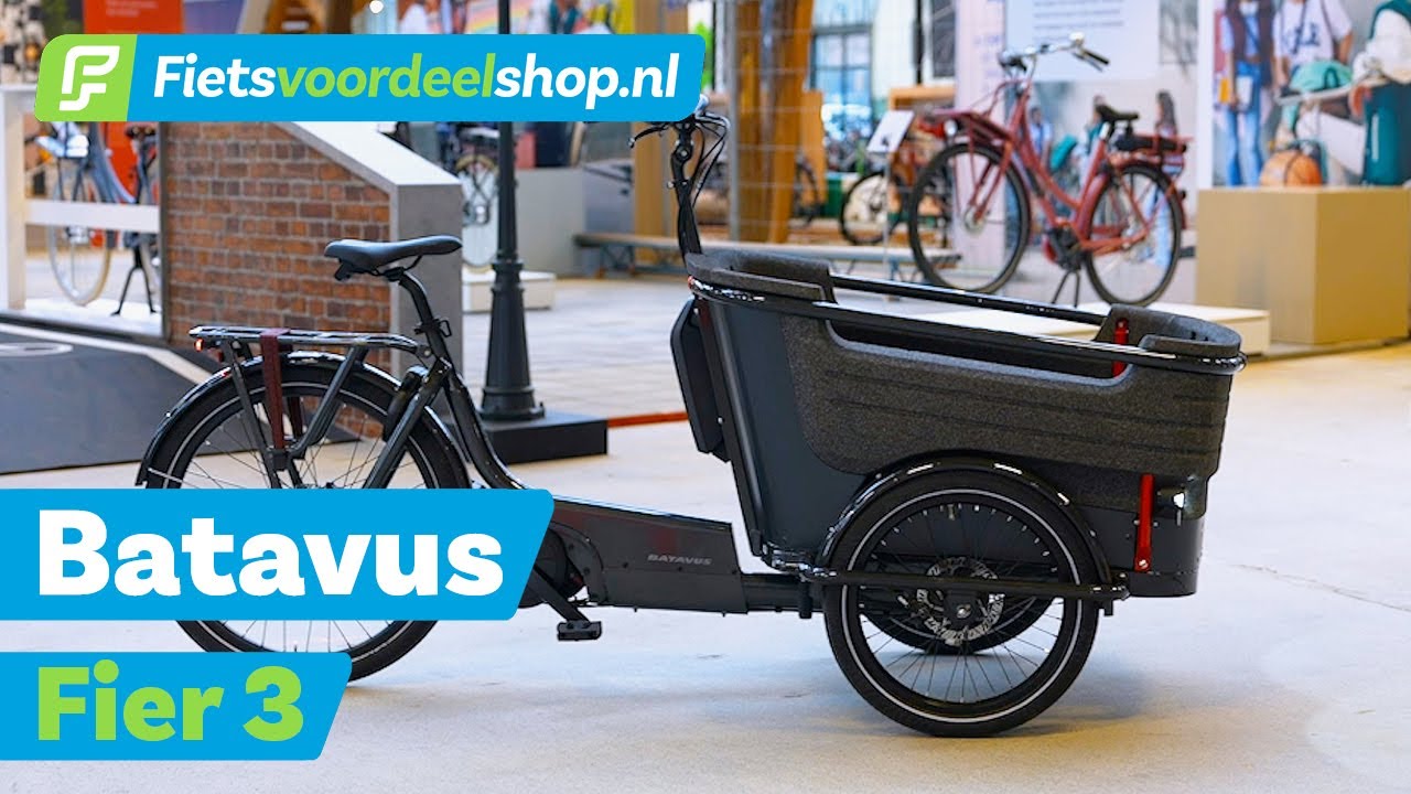 Batavus Fier 3: alle detaljer og sammenligning | Hvilken el ladcykel