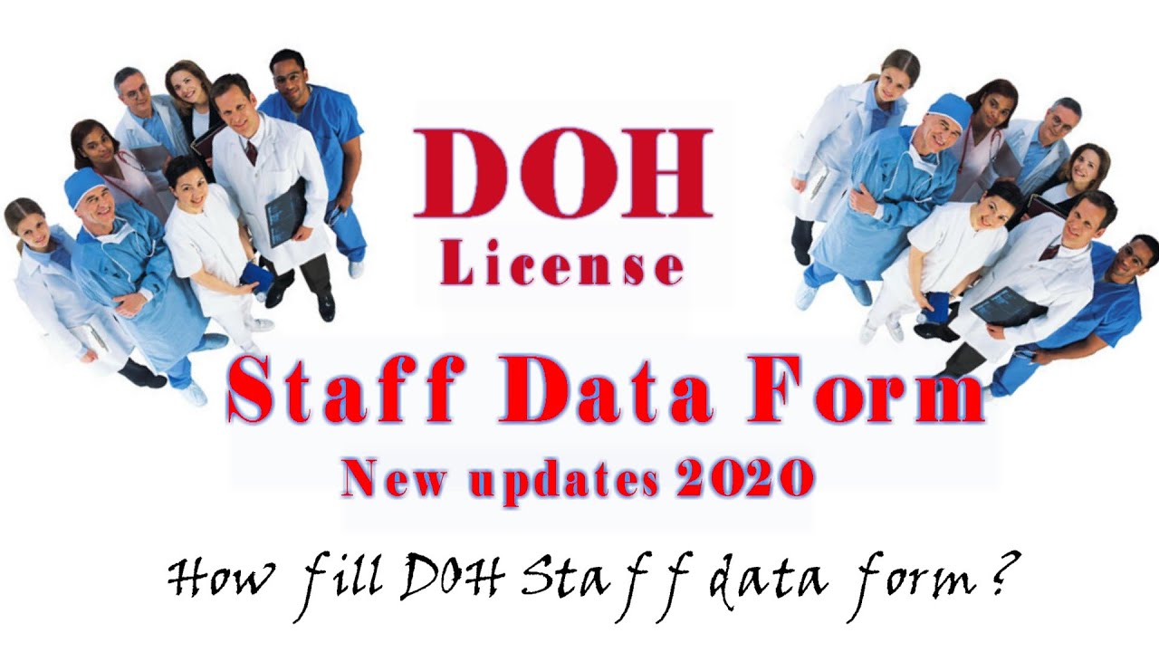 How Fill DOH Data Form Staff How Do I Fill In A CID Staff Data Form How Fill DOH Data Form Staff How Do I Fill In A CID Staff Data Form