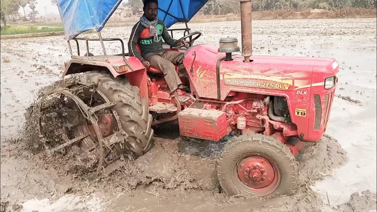 ট্রাক্টর দিয়ে জমি চাষ//Cultivation of land with tractors💥🌾💥 #computer ...
