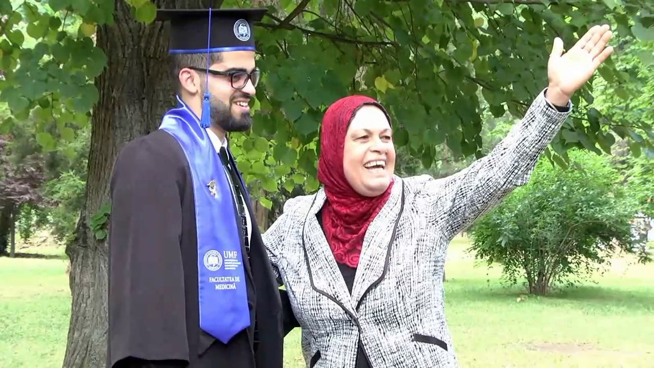 Umf Cluj-napoca graduation 2017 Ali foaad diab علي فؤاد ذياب - YouTube