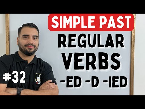 4 REGLAS DE LOS VERBOS REGULARES  EN INGLES (PASADO SIMPLE EN INGLES)