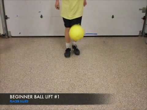 Beginner Ball Lift - #1 - YouTube