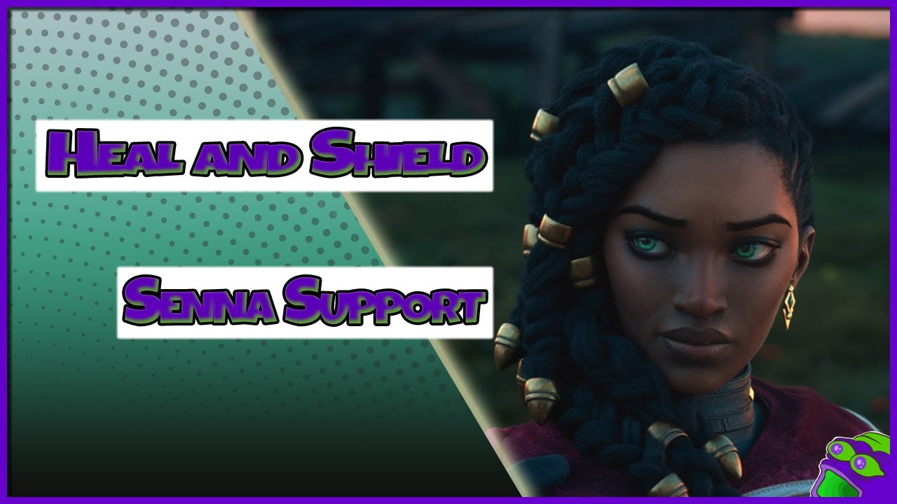 [🟣 LEAGUE OF LEGENDS] - Senna Heal and Shield Support || HIDDEN OP! # ...