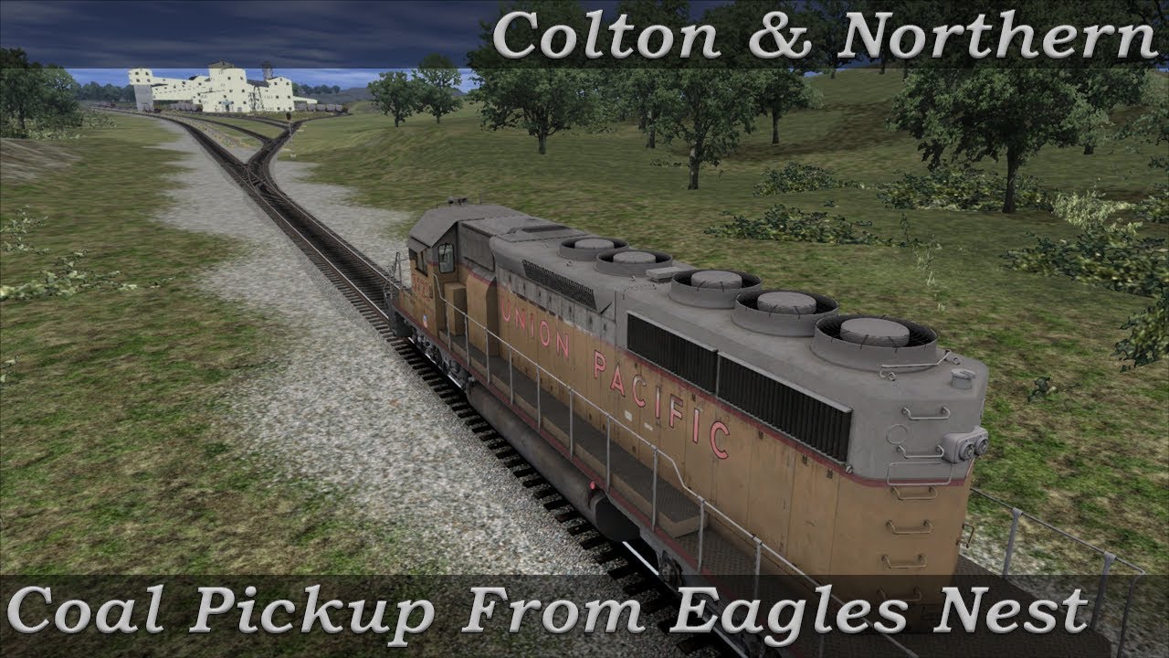Colton & Northern — Coal Pickup From Eagles Nest - YouTube