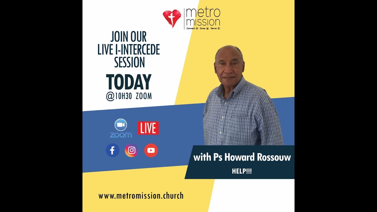 iIntercede hosted by Ps Howard - YouTube