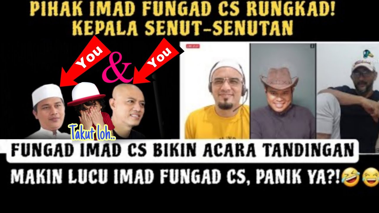 Imad Cs Rungkat Ampe Keakar Akarnya 😂 - YouTube