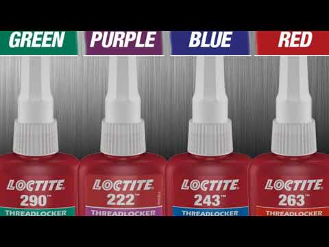 Loctite 290 wicking grade threadlocking adhesive 0938454791 - YouTube