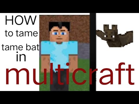 How to tame bat in multicraft #multicraft #multicraftbat - YouTube