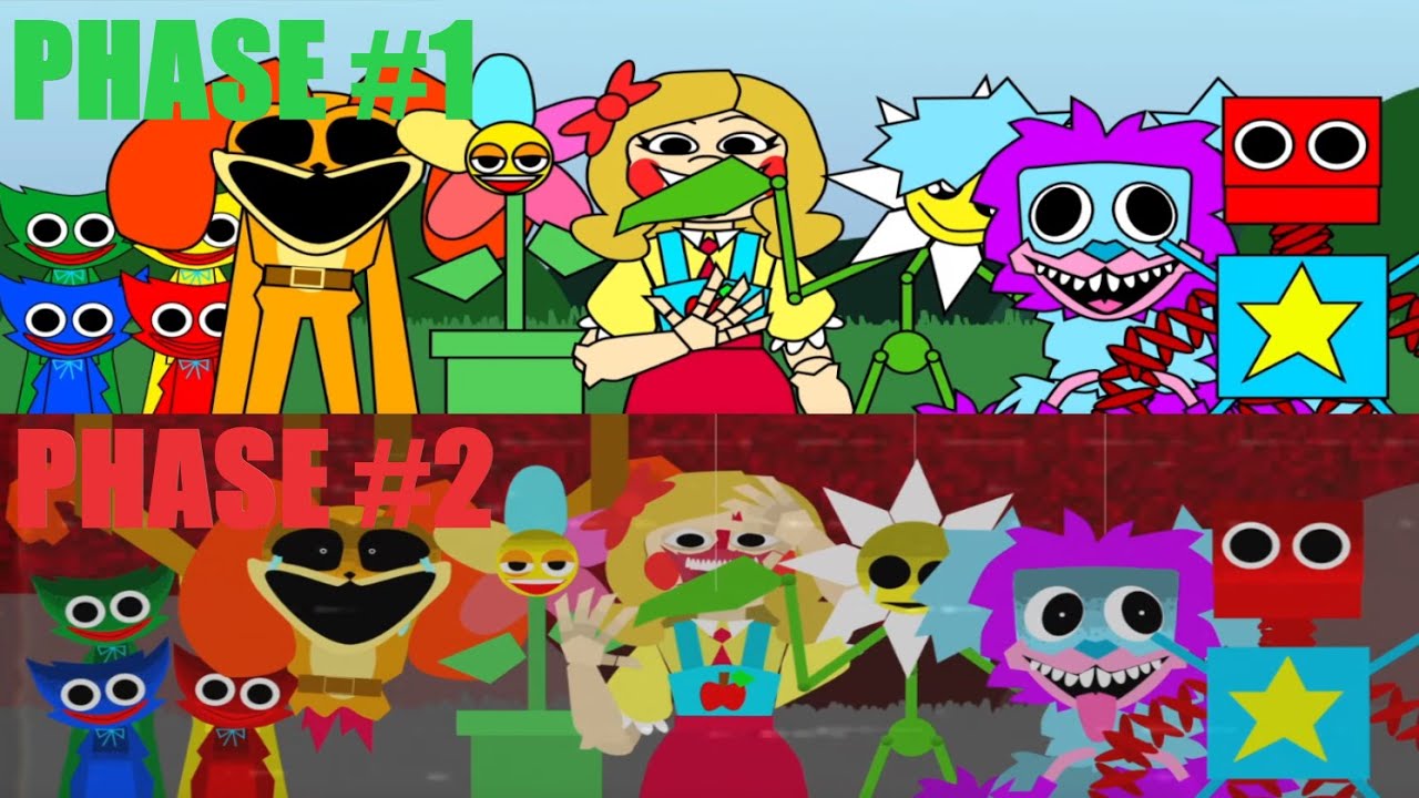 Incredibox Sprunki Retake but Poppy Playtime Retake + BONUS CHARACTERS ...