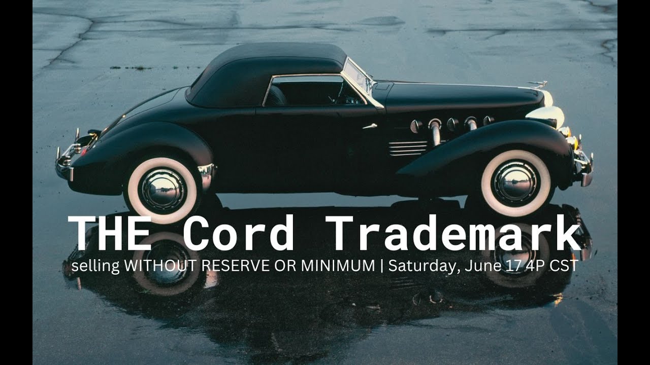 Cord Trademark: Cord Automobile Companies LLC | June 17, 2023 | LOT ...