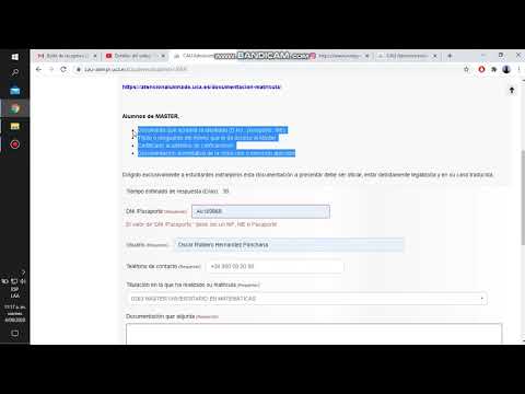 como subir documentacion matricula al cau - YouTube