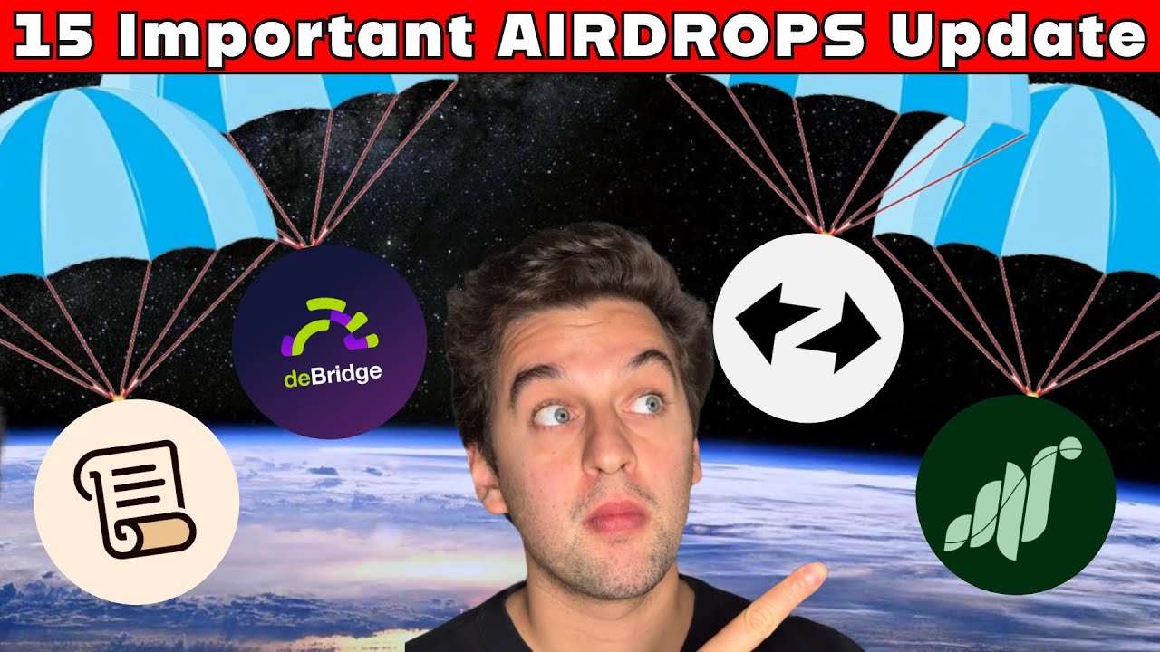 15 Important AIRDROPS Update - Claim 2 Airdrop & Earn 10 Airdrops NOW ...
