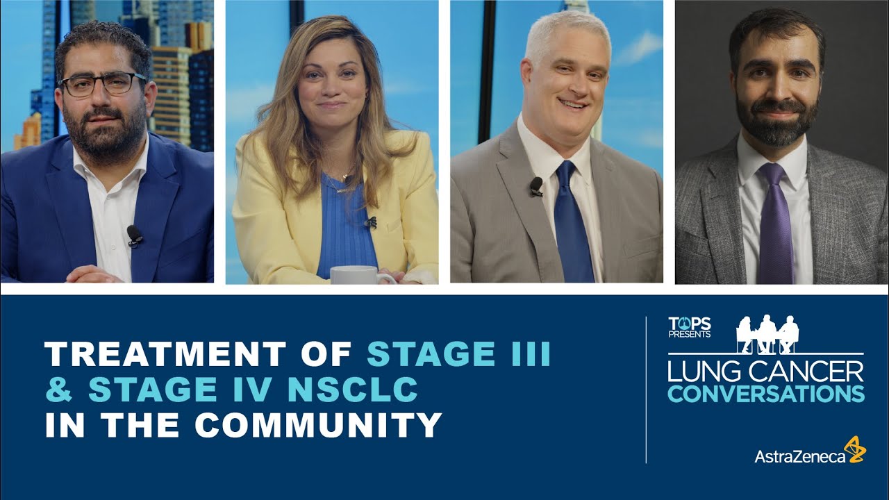 LCC Treatment of Stage III & Stage IV NSCLC in the Community - YouTube